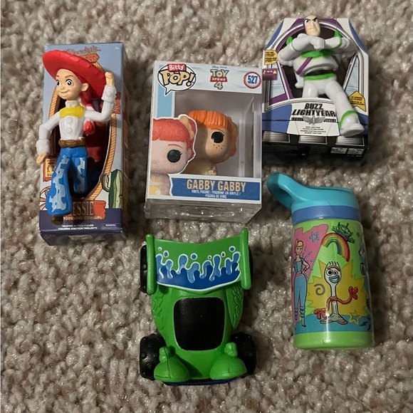 Disney | Toys | Toy Story Character Toy Set Green Blue Red | Poshmark